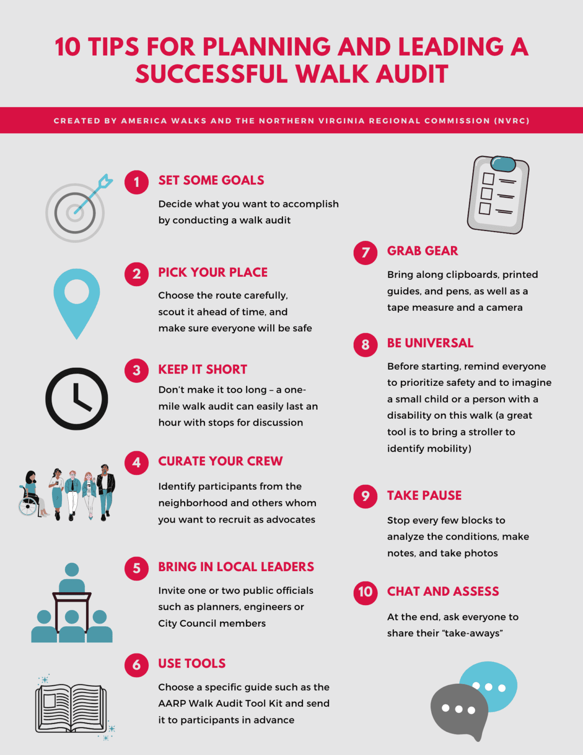 How to Conduct a Walk Audit in Your Community - Quick Video Guide for ...